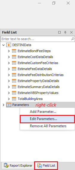 How to Change Your Report Parameter's Default Value