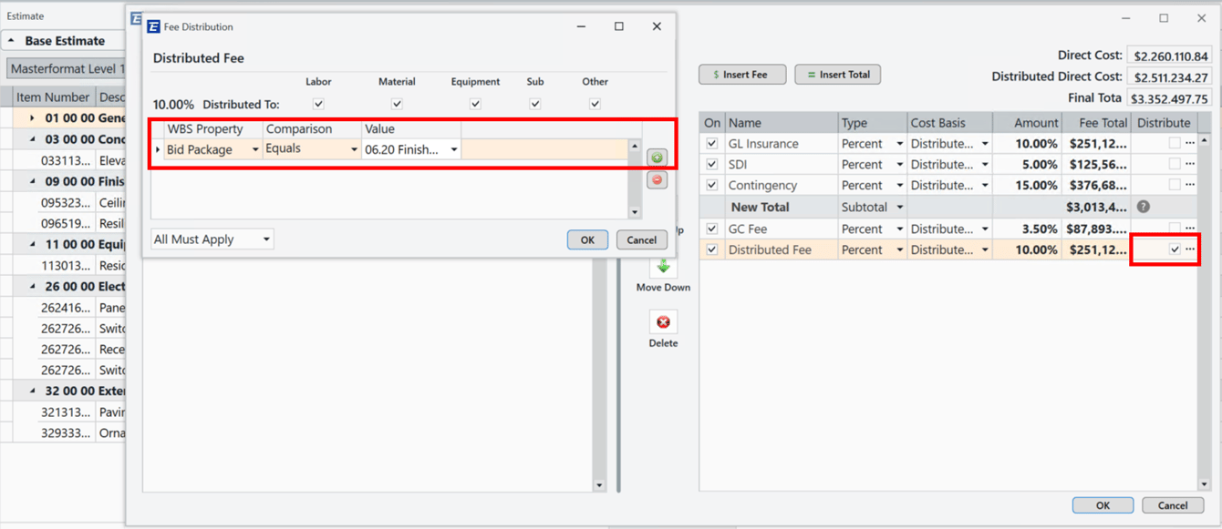 Fee Distribution Validation (Invalid Distribution Warnings)
