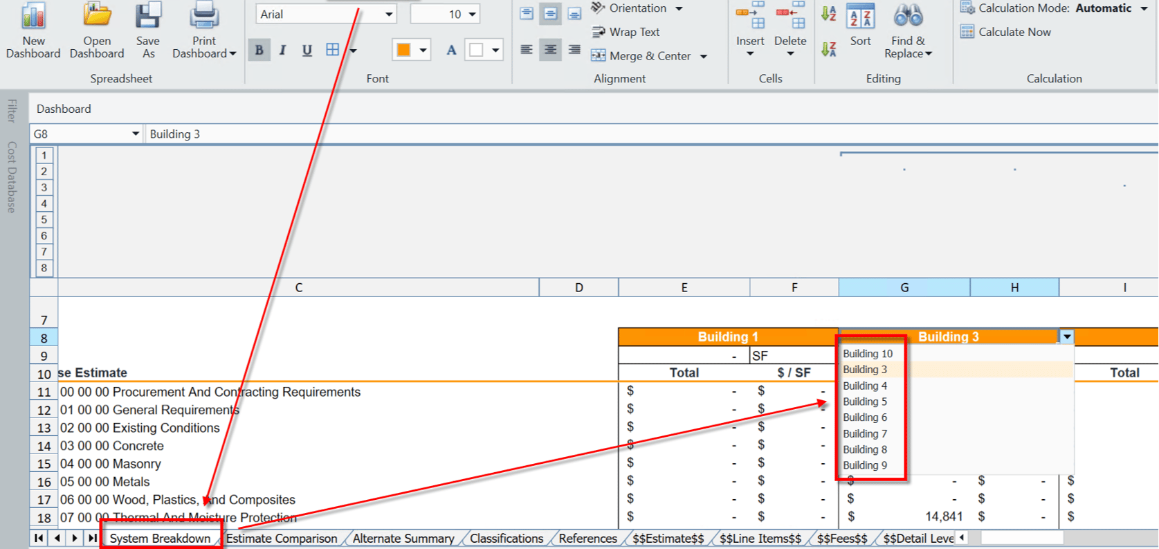 System Breakdown Dashboard: How to Add More Than Eight Systems